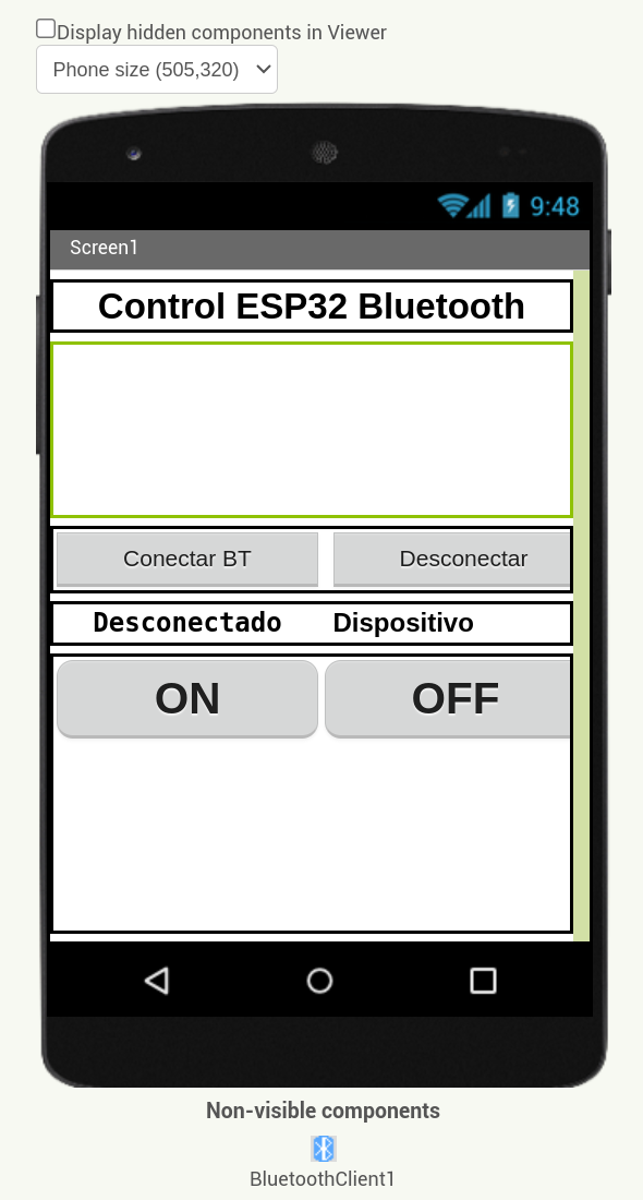 Taller de Bluetooth con AppInventor